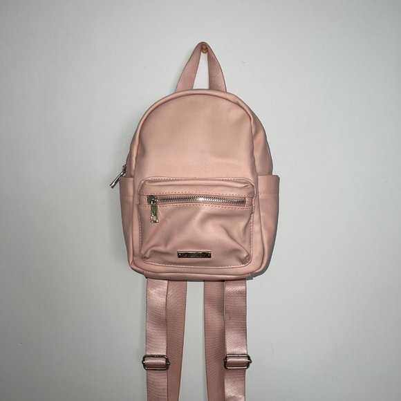 Steve Madden | Bags | Small Baby Pink Backpack | Poshmark
